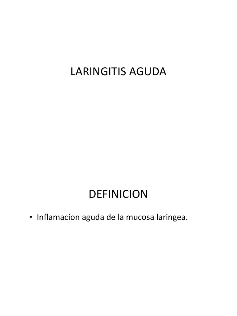 Laringitis Aguda en Perros y Gatos | PDF | Tos | Ciencias de la Salud