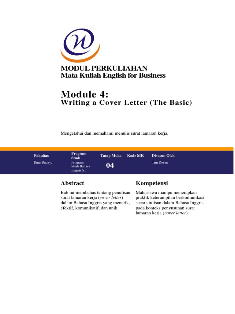 Modul EFB Unit 4 | PDF | Sales