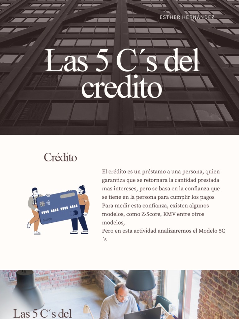 Las 5C S de El Credito | PDF