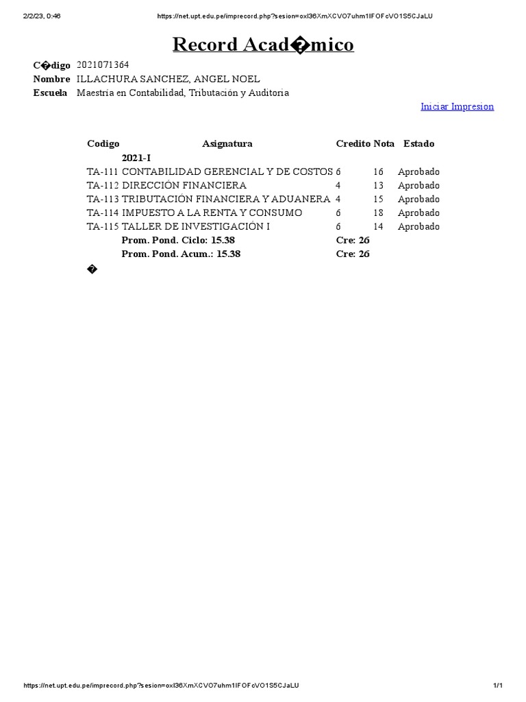 Imprecord | PDF