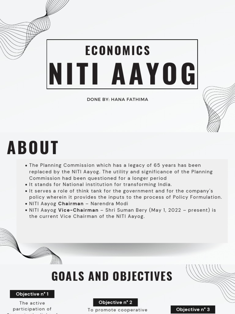 Niti Aayog | PDF | Economies