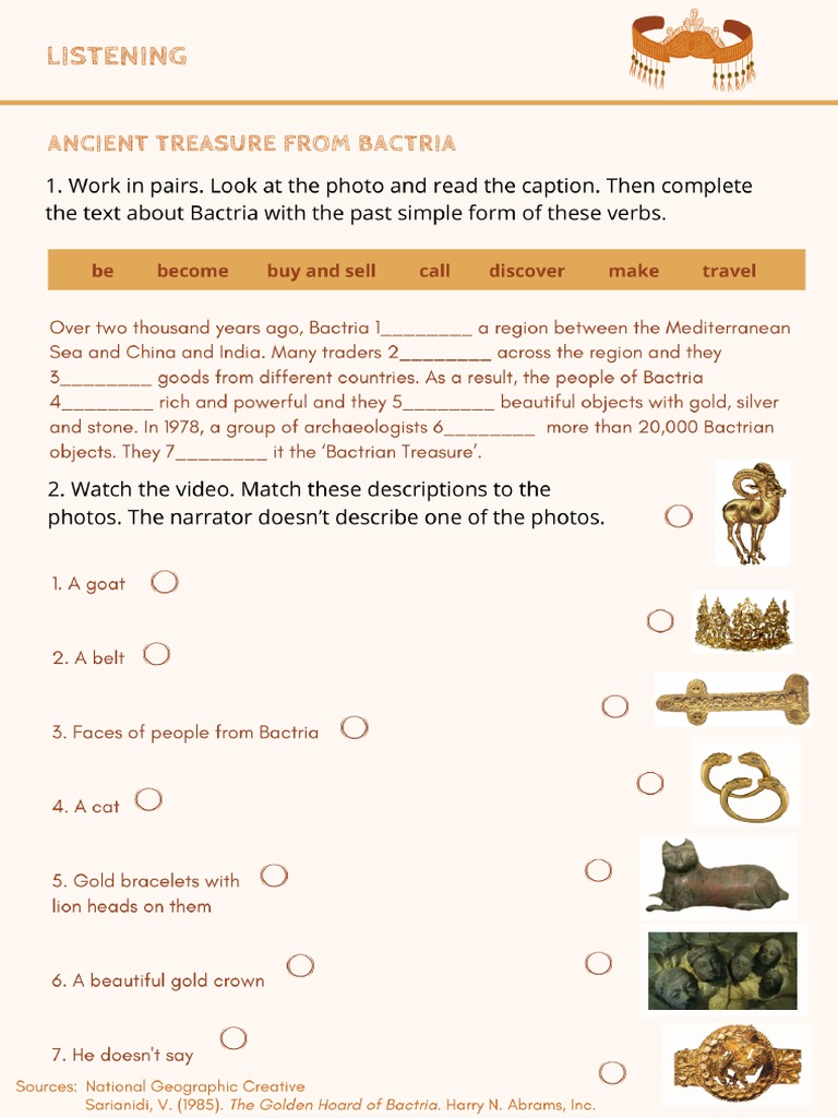 Listening - Past Simple PDF | PDF