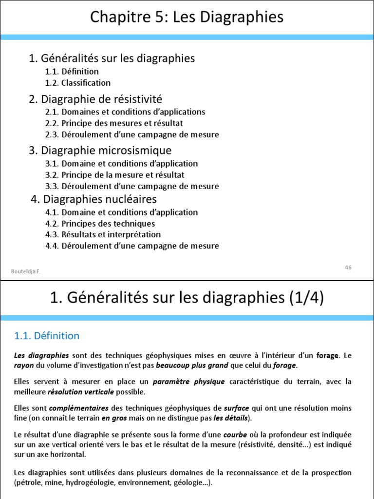 Chap 5 Diagraphies | PDF