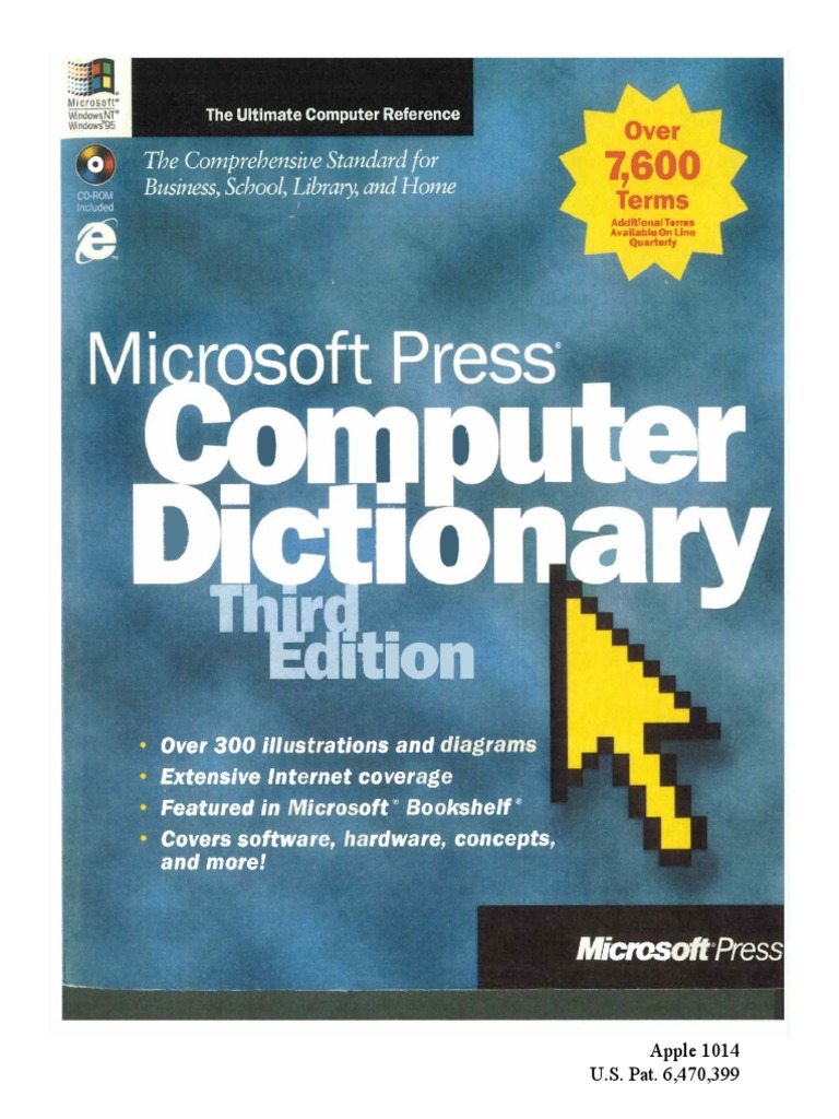v28 - Exhibit 1014 - Microsoft Computer Dictionary | PDF | Analog To Digital Converter ...