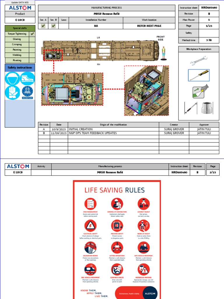CM - NRD0000685490 - B - MASU Remove Refit | PDF
