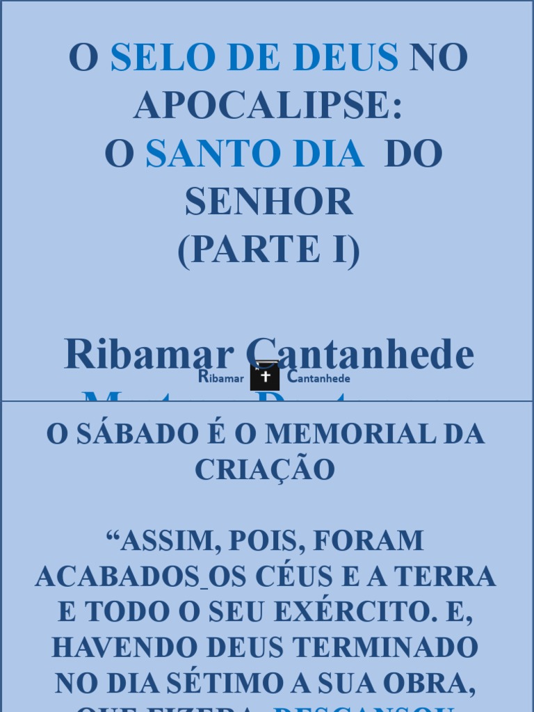 O Selo de Deus 1 | PDF