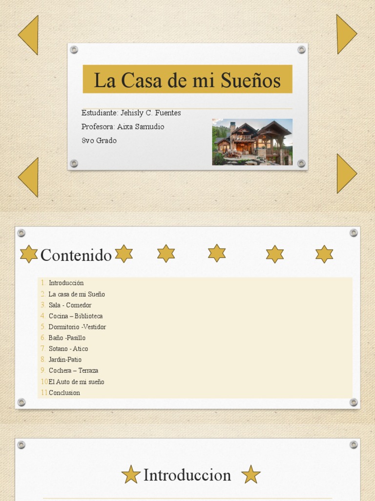 La Casa de Mi Sueños | PDF | Artes del Lenguaje y Comunicación