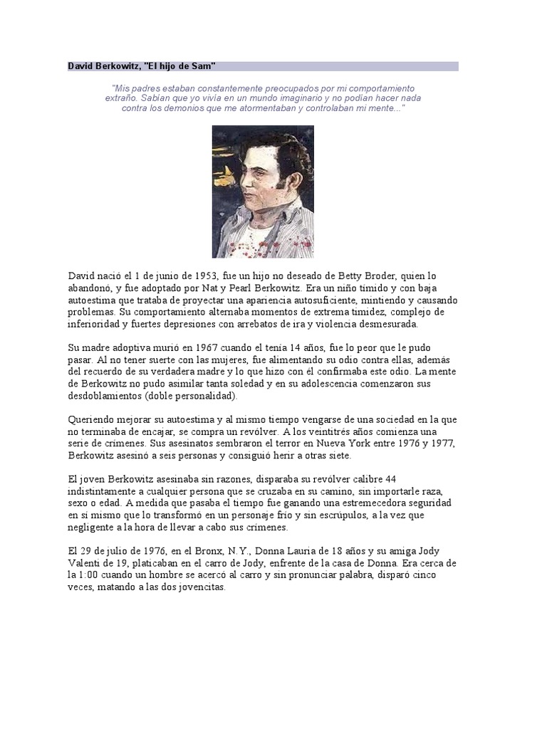 David Berkowitz | PDF