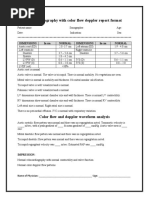 Normal Pediatric Echocardiogram Report | PDF