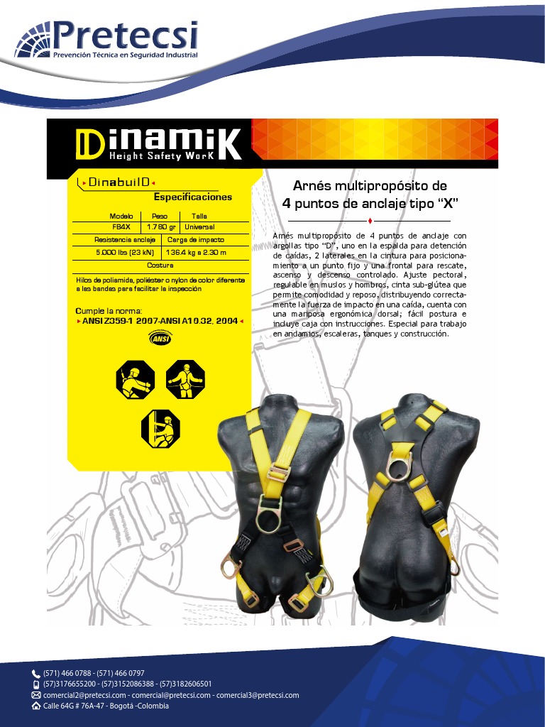 Arnes DINAMIK 4 Argollas FB4XS | PDF