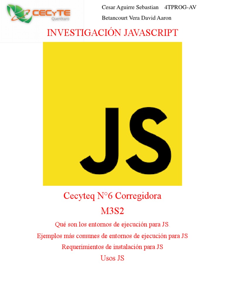 Entornos de Ejecución para JavaScript | PDF | Script Java | Mac OS