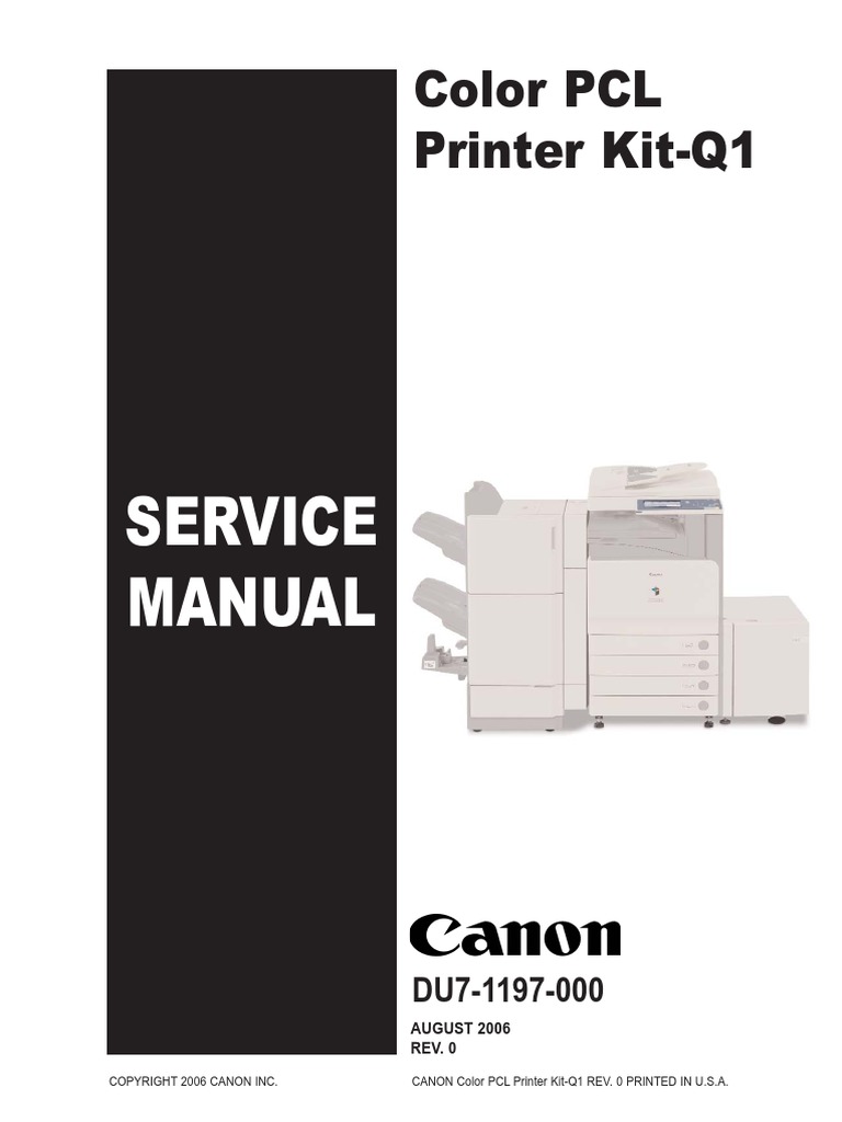 Color PCL Printer Kit-Q1 SM DU7-1197-000 | PDF | File Transfer Protocol ...