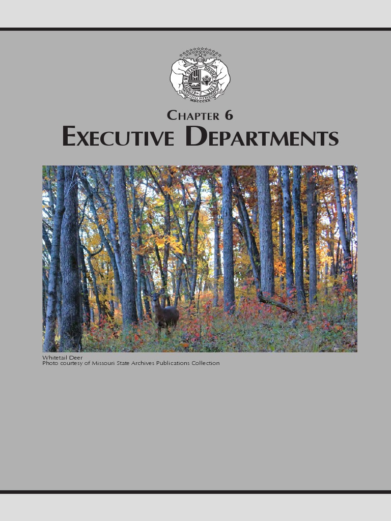 Missouri Executive Departments Guide | PDF