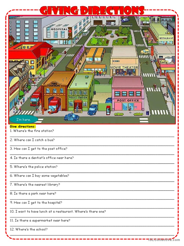 Giving Directions | PDF