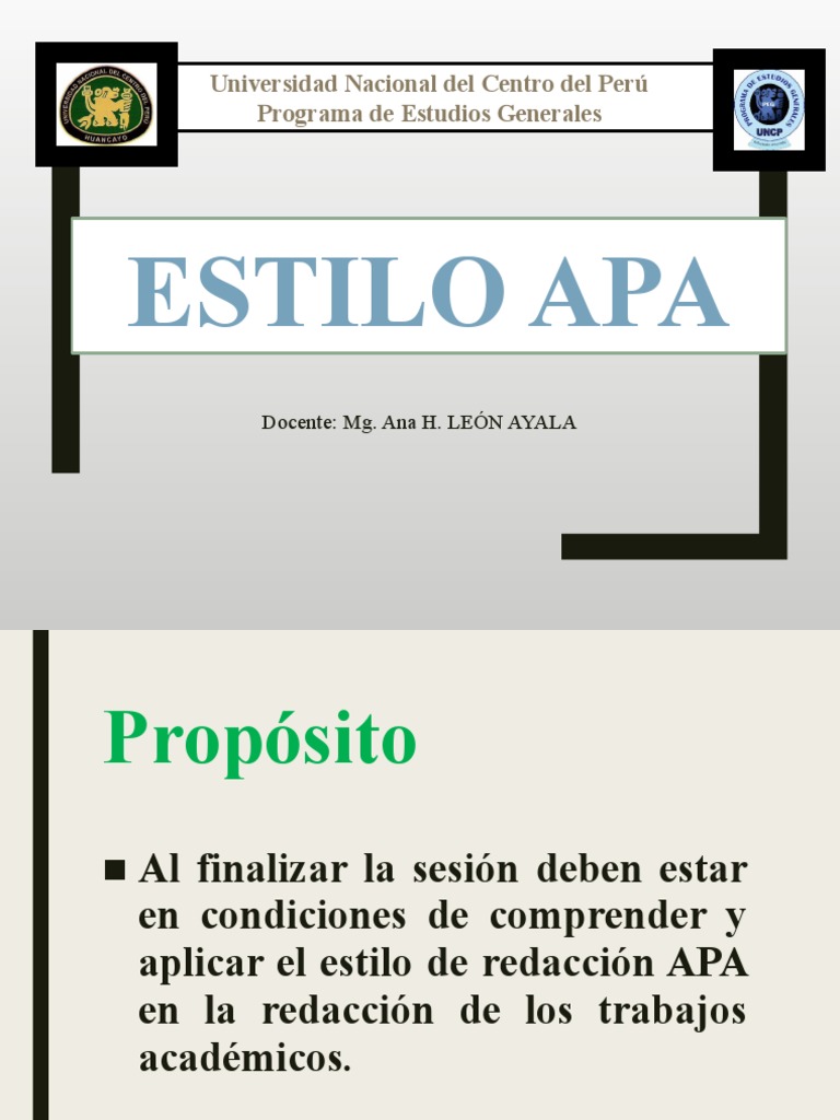 03 Estilo APA | PDF | Puntuación | Comillas