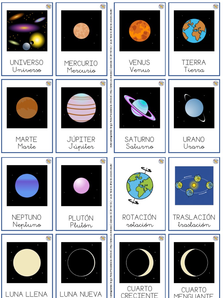 Flashcards Sistema Solar | PDF Flashcards Sistema Solar | PDF