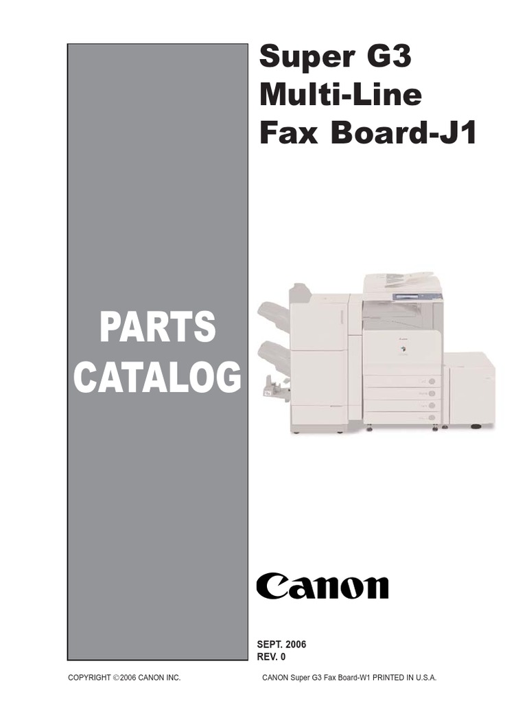 Super G3 Multi-Line Fax Board-J1 PC | PDF