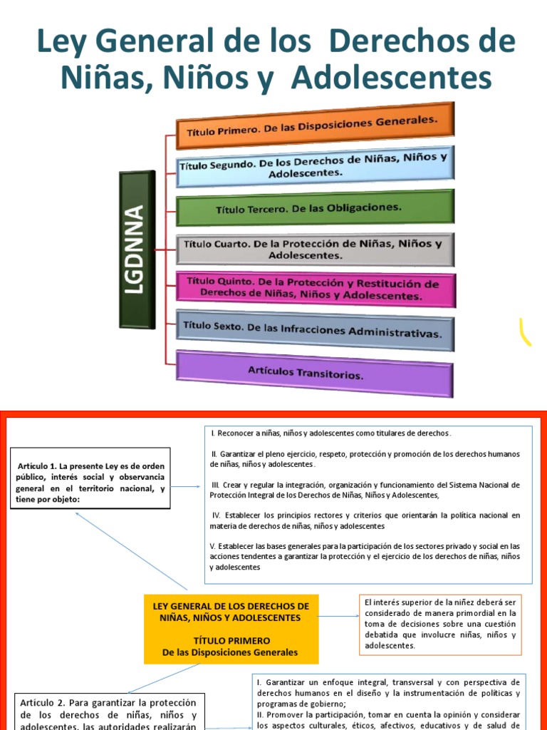 Ley General de Nna | PDF