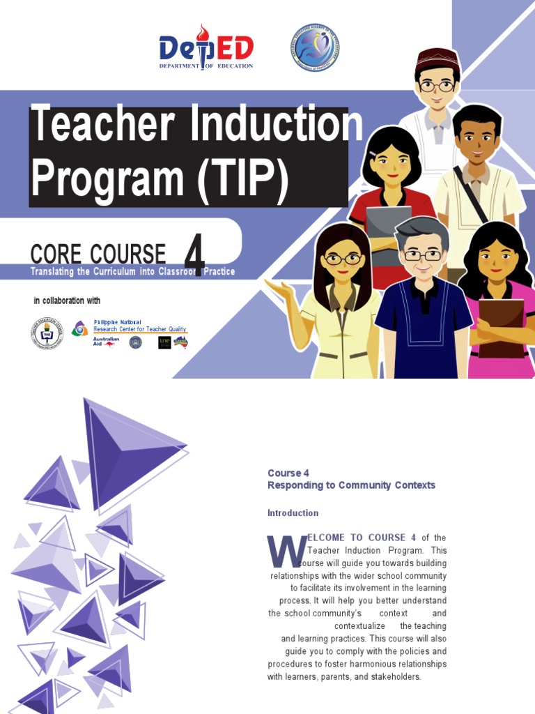 New TIP Course 4 (DepEd Teacher) | PDF | Learning | Curriculum