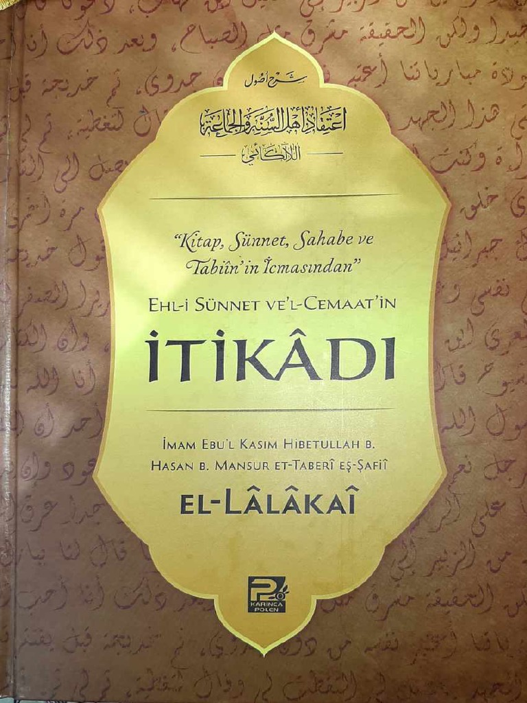 El Lalakai Ehli Sünnet Vel Cemaat İtikadi | PDF
