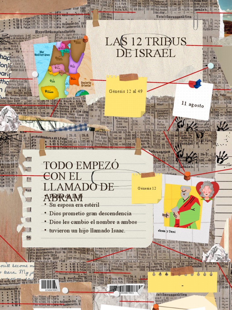 Las 12 Tribus Israel | PDF