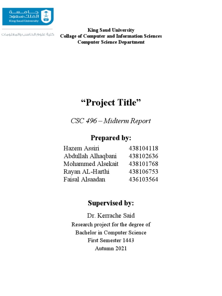 Midterm Template | PDF