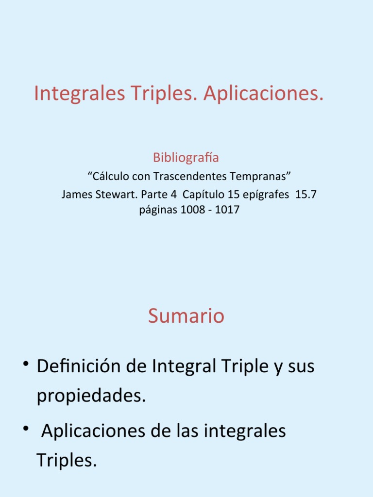 04 Integrales Triples 1 | PDF