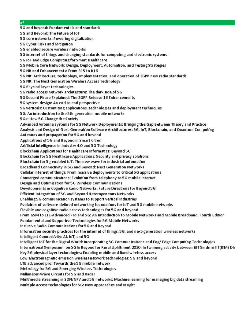 Scopus Books 04072023 | PDF | Internet Of Things | Computer Network