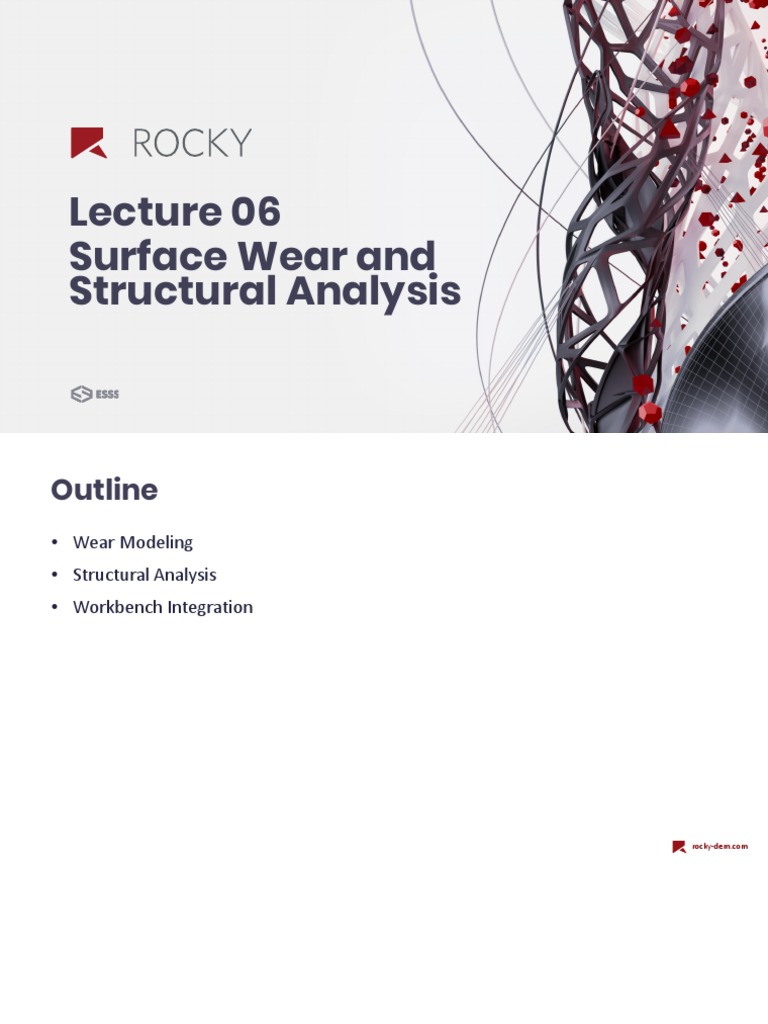 06 - Surface Wear and Structural Analysis - 2020 | PDF | Finite Element ...