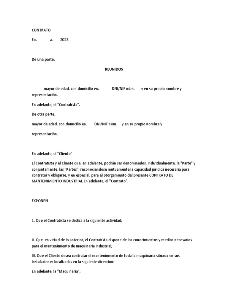 CONTRATO Modificado | PDF