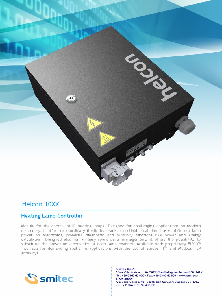 Helcon 10XX - Brochure (100-EN) | PDF | Power Supply | Electrical Connector