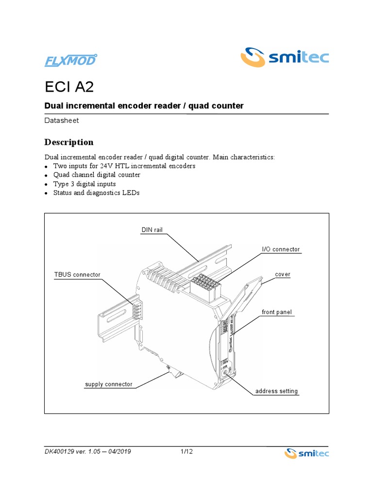 FlxMod ECI A2 - Datasheet (104-EN) | PDF | Electrical Connector | Power ...