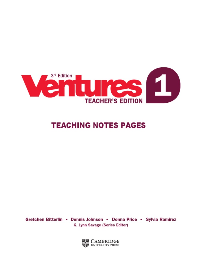 Teachers Notes | PDF