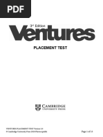 VENTURES BASIC Student's Book (2nd Edition) | PDF