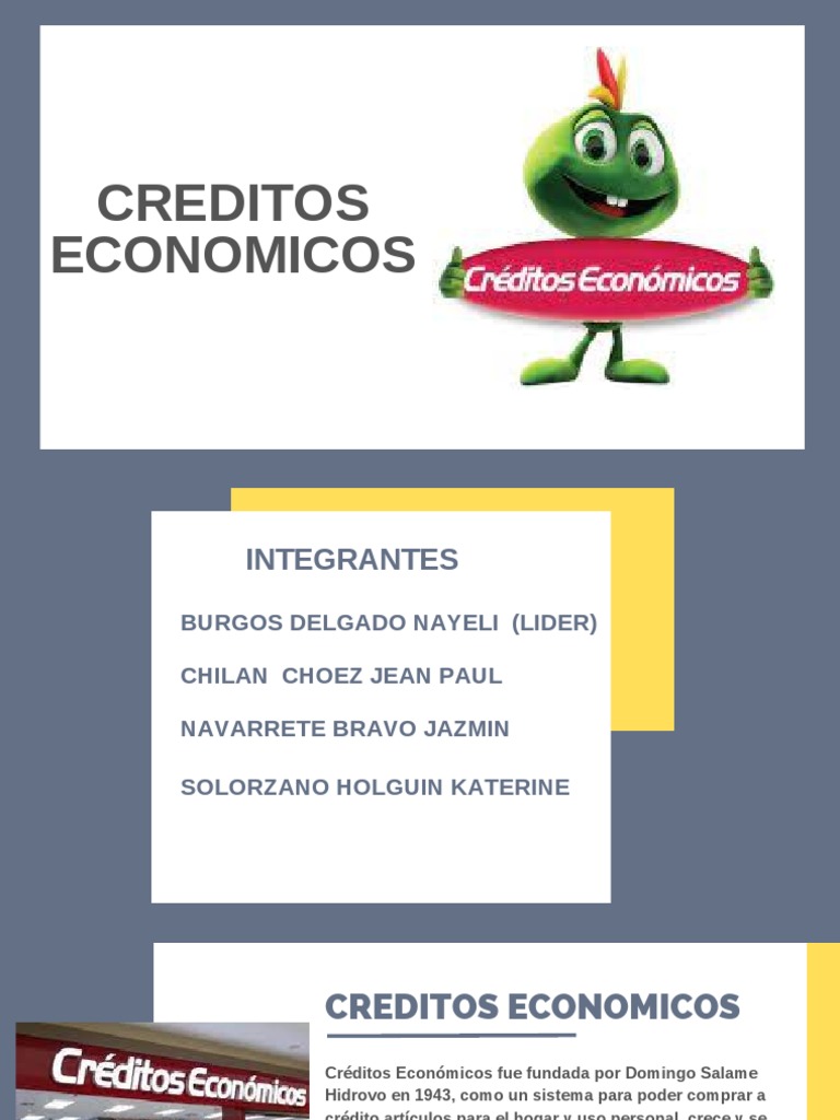 Creditos Economicos | PDF