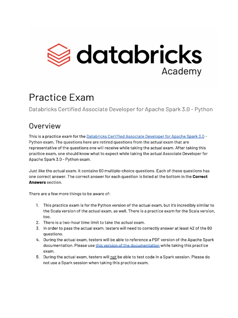 Simulado Databricks | PDF