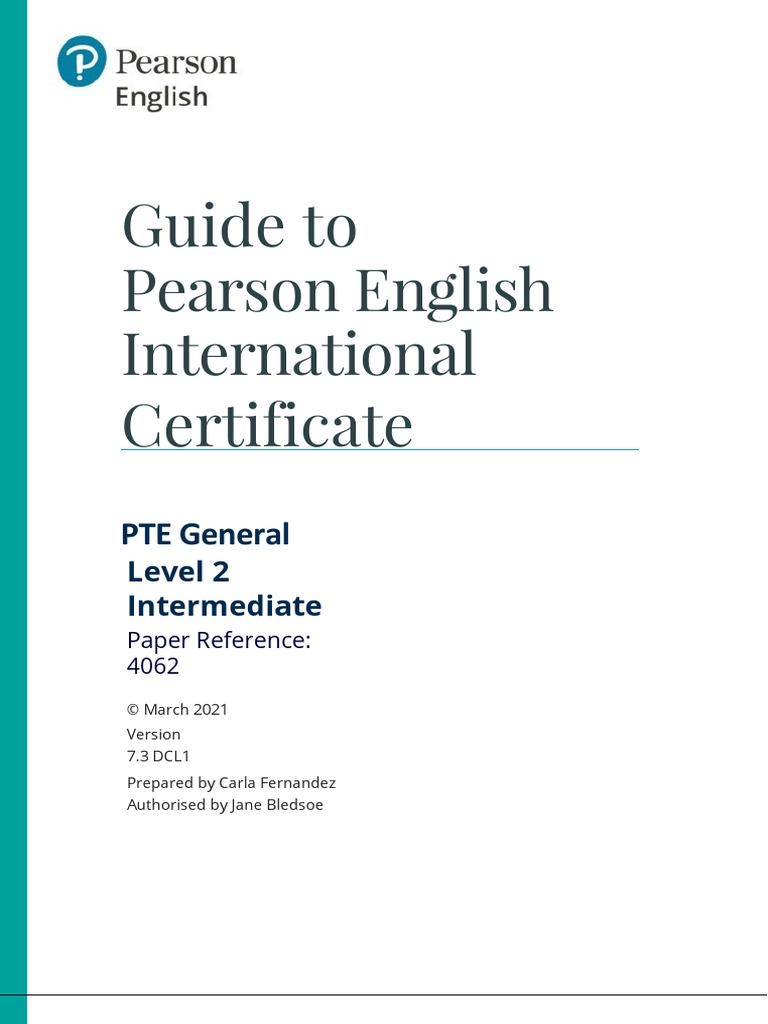PEIC Test Guide Level 2 | PDF