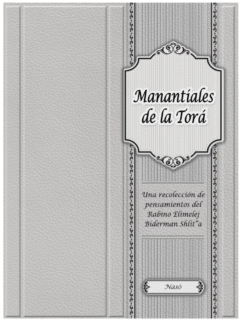 Manantiales Dela Tora - Nasó 5783 A4 | PDF
