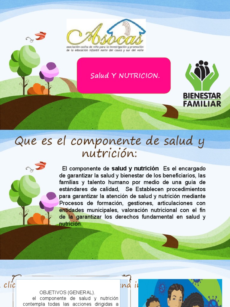 Componente de Salud y Nutrición Infantil | PDF | Relaciones personales ...