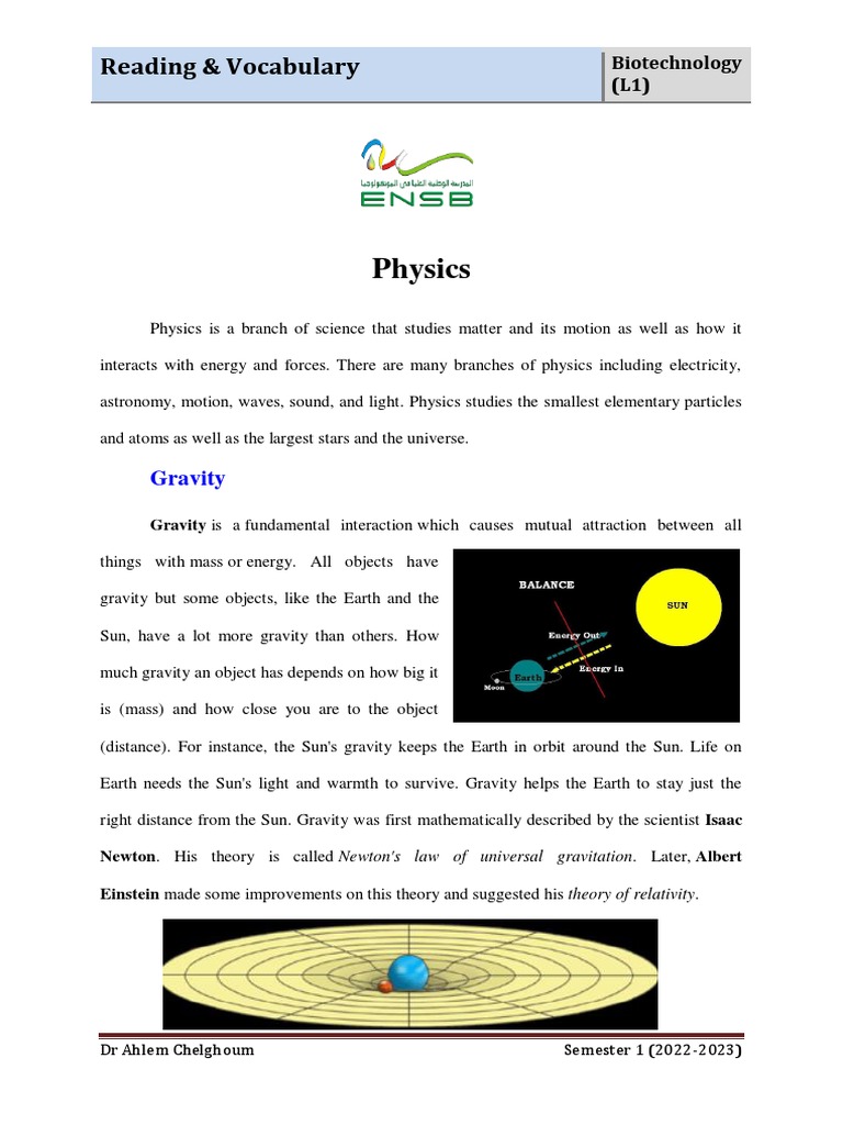 Physics | PDF | Gravity | Heat Transfer