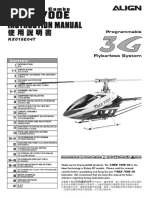 Bell 206 Scale Helicopter Quick Start Guide | PDF | Compass | Helicopter