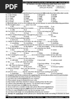 Đề thi IOE 8 vòng 1 | PDF | Language Arts & Discipline