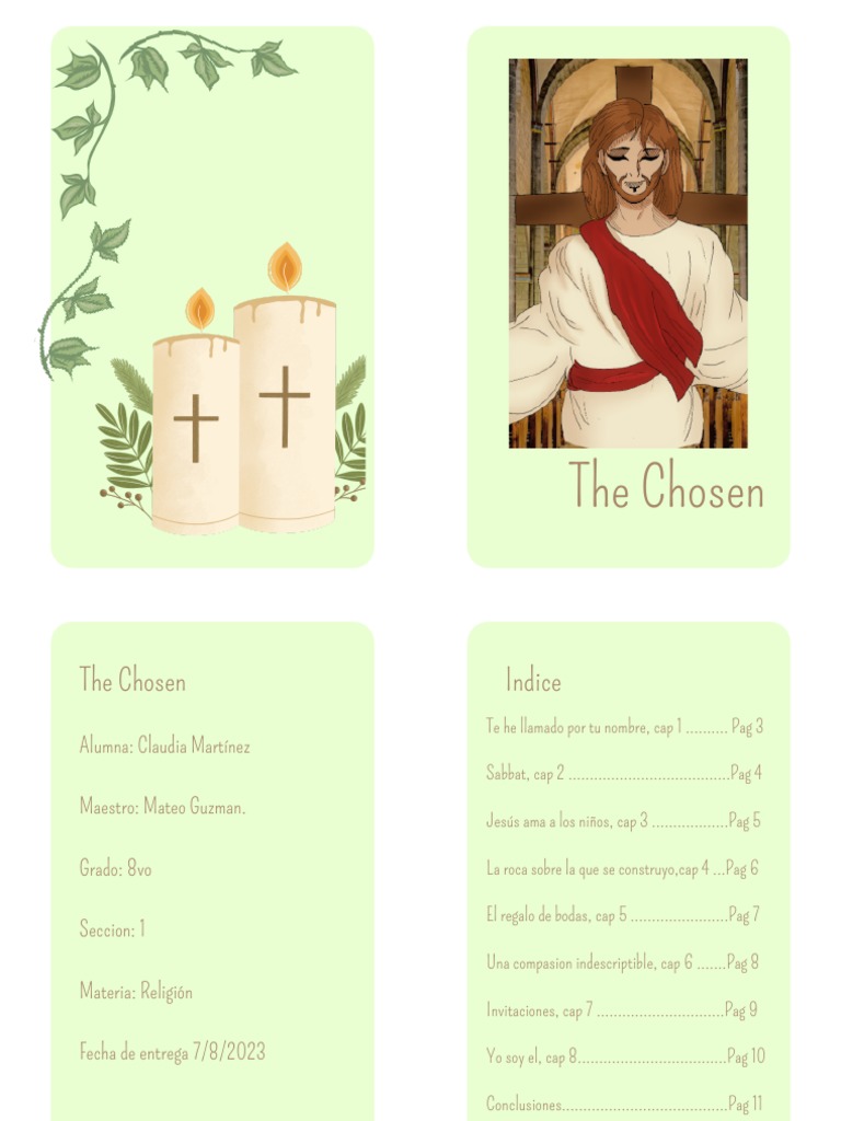 The Chosen | PDF | Jesús | Evangelio de Mateo