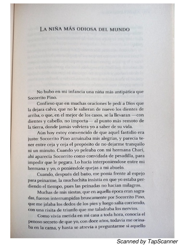 La Niña Mas Odiosa Del Mundo Pdf