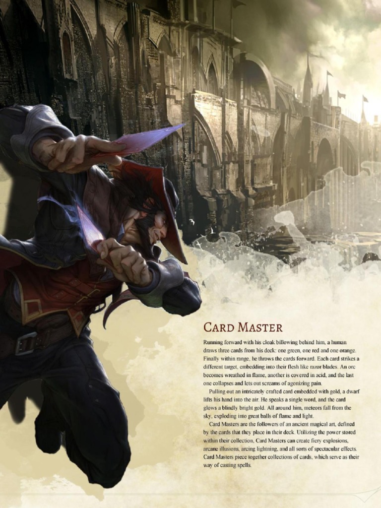 Card Master Class | PDF