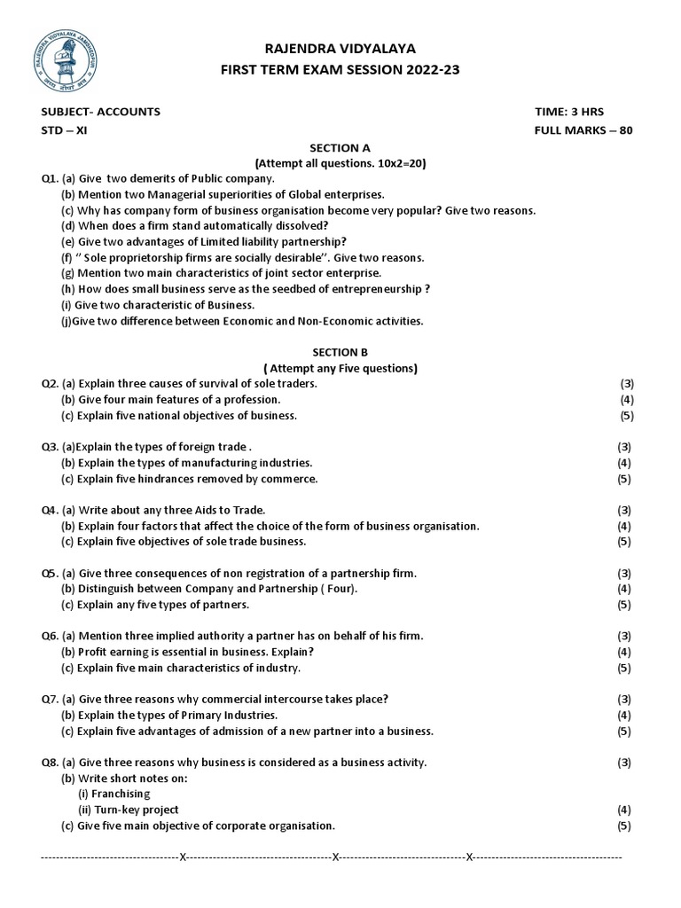 Sample QP | PDF Sample QP | PDF