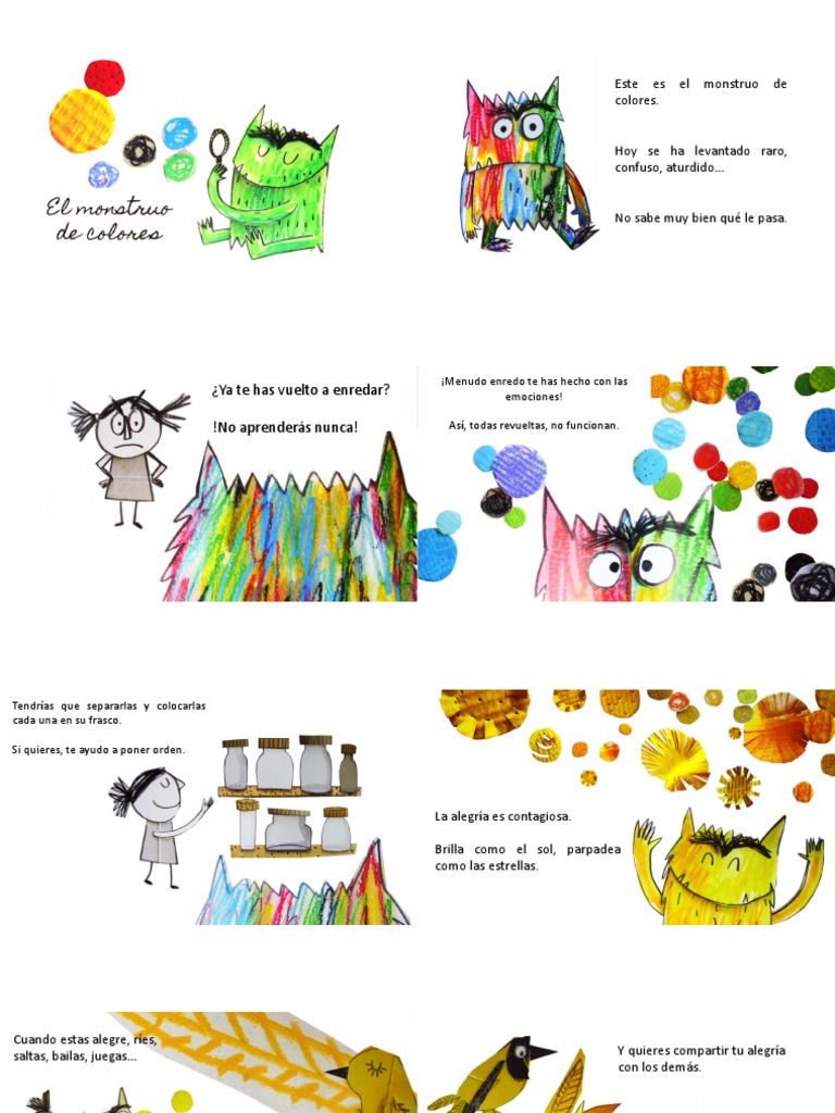 El Monstruo de Colores | PDF