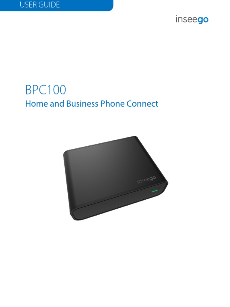 Userguide Bpc100 Global | PDF