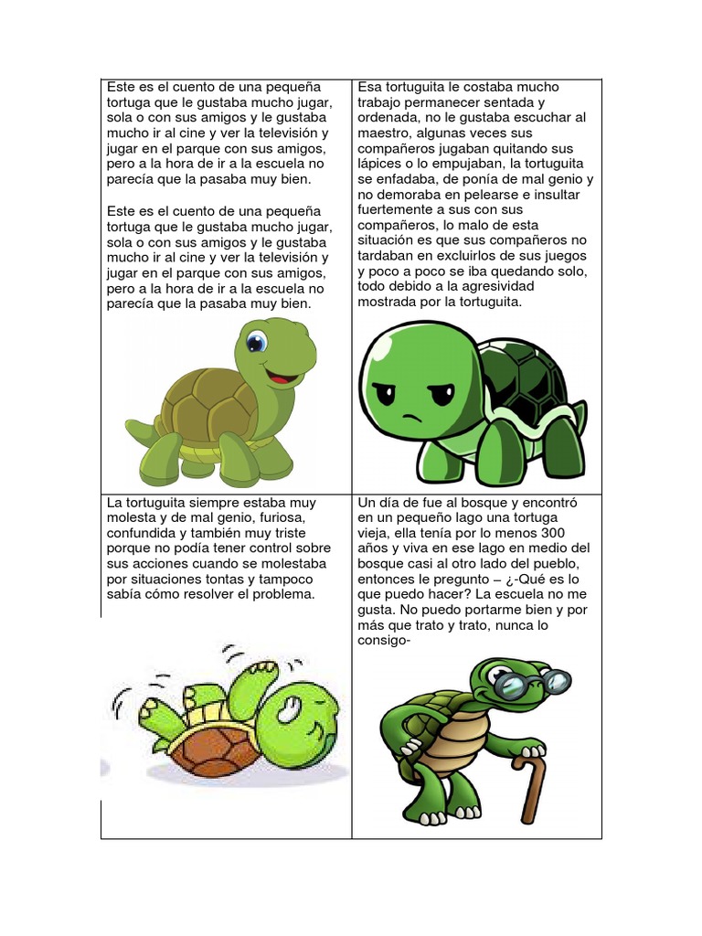 La tortuguita y su caparazón mágico | PDF