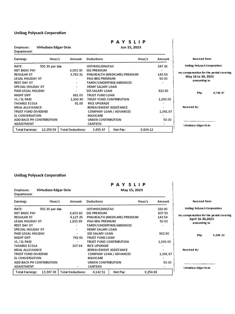 Unibag Polysack Corporation | PDF